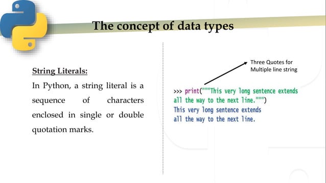 Python Programming | JNTUK | UNIT 1 | Lecture 4 | PPT