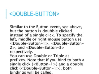 Python keyboard and mouse events | PPT