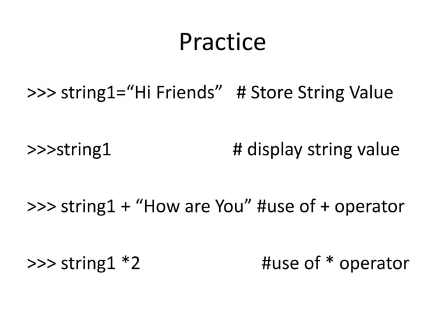 Python Lab Basics Ppt