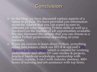 Python language | PPT