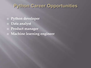 Python language | PPT