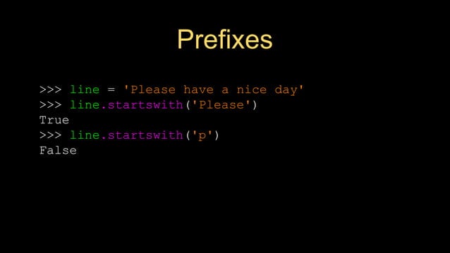 Python String Revisited Pptx