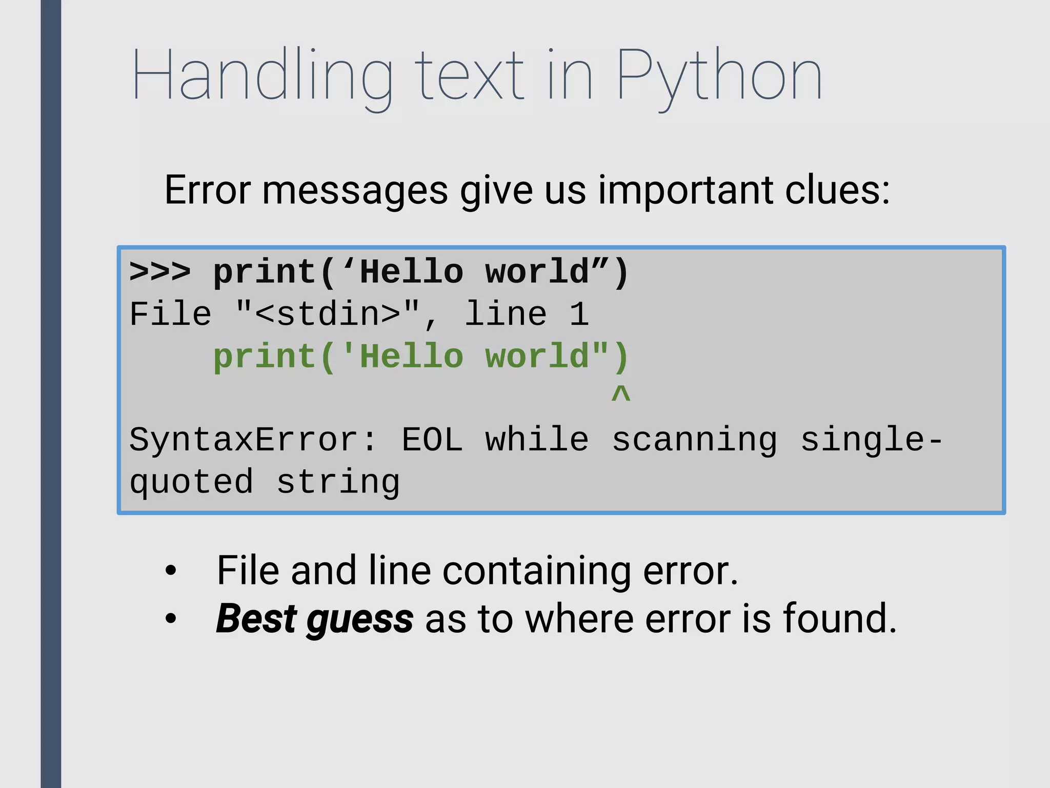 Introduction to Python for Bioinformatics | PDF