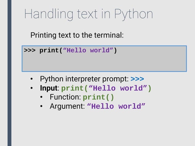 Introduction to Python for Bioinformatics | PDF
