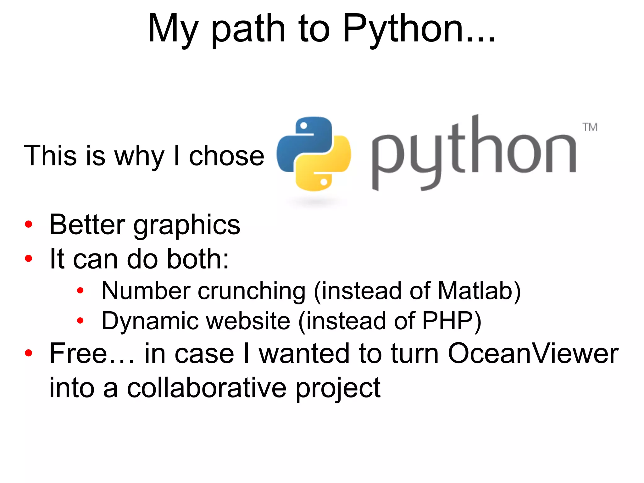 Python for Ocean Science | PDF