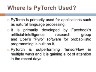 Python libraries | PPTX