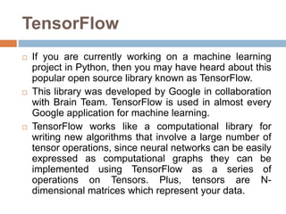 Python libraries | PPTX