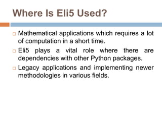 Python libraries | PPTX