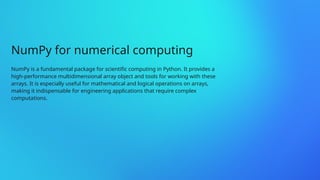 Intoduction to Python Libraries in detail.pptx
