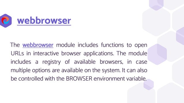 Python Libraries and Modules | PPTX