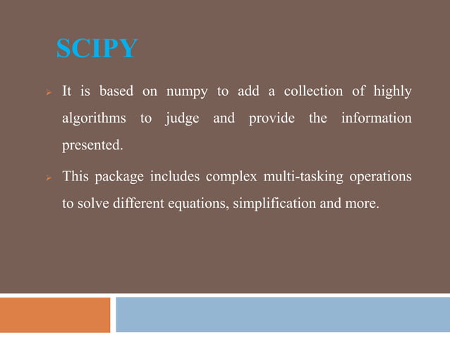 Python libraries for data science | PPT Python libraries for data science | PPT