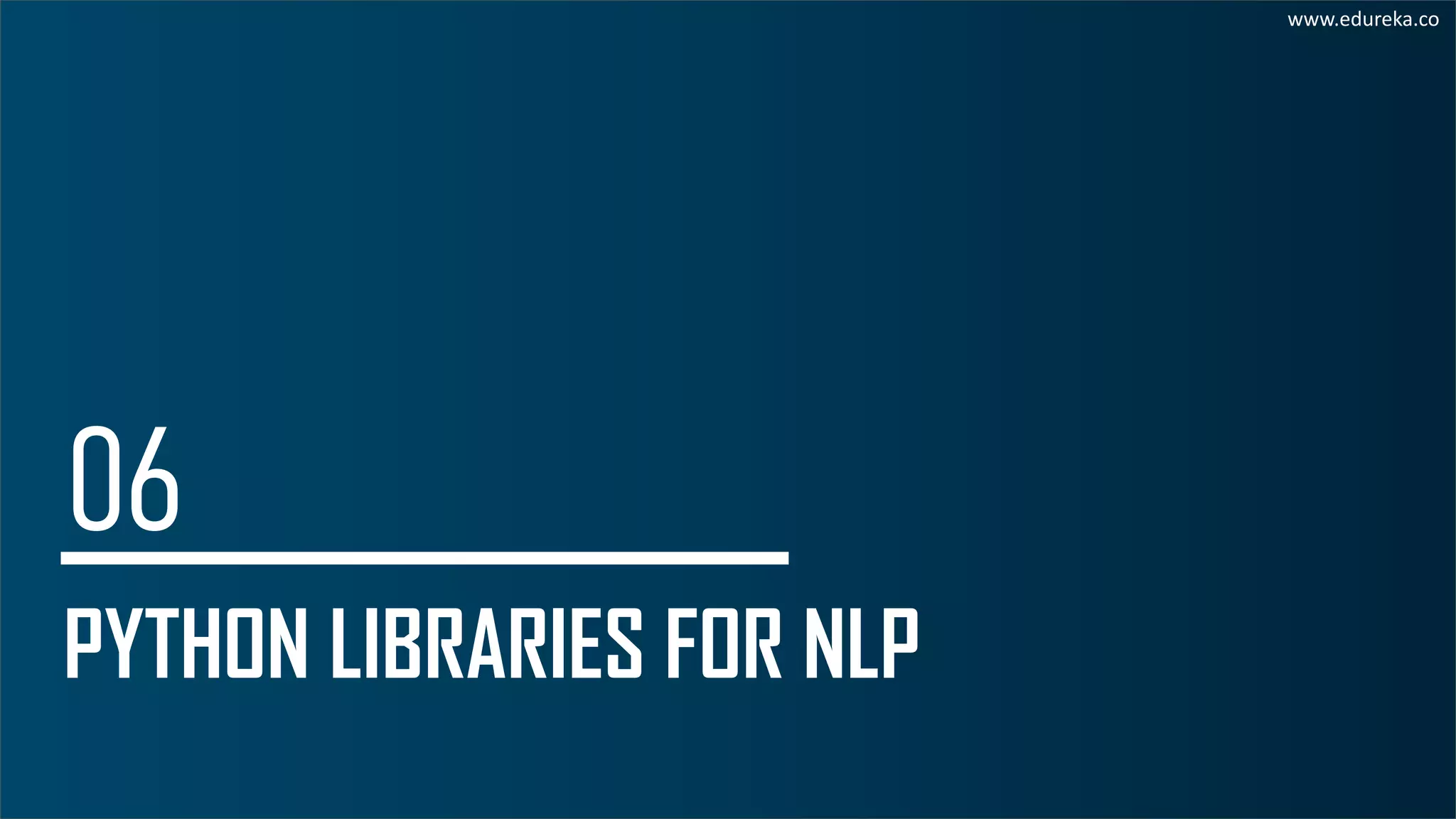 Best Python Libraries For Data Science And Machine Learning Edureka Ppt 