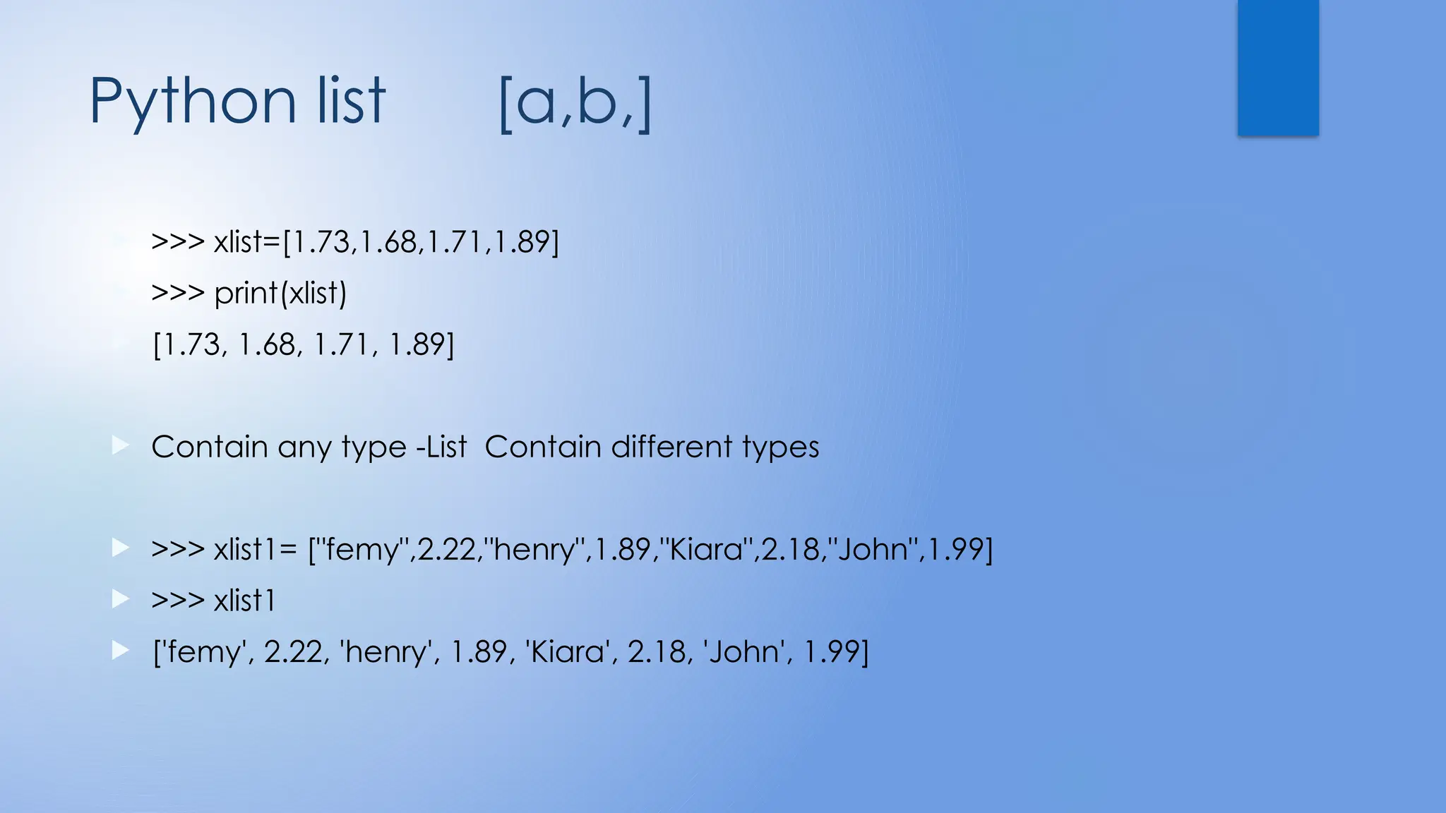 pythonlist_arrays_and some practice problems | PPT | Free Download