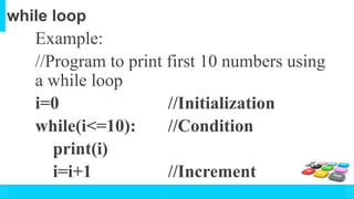Loops in Python | PPTX