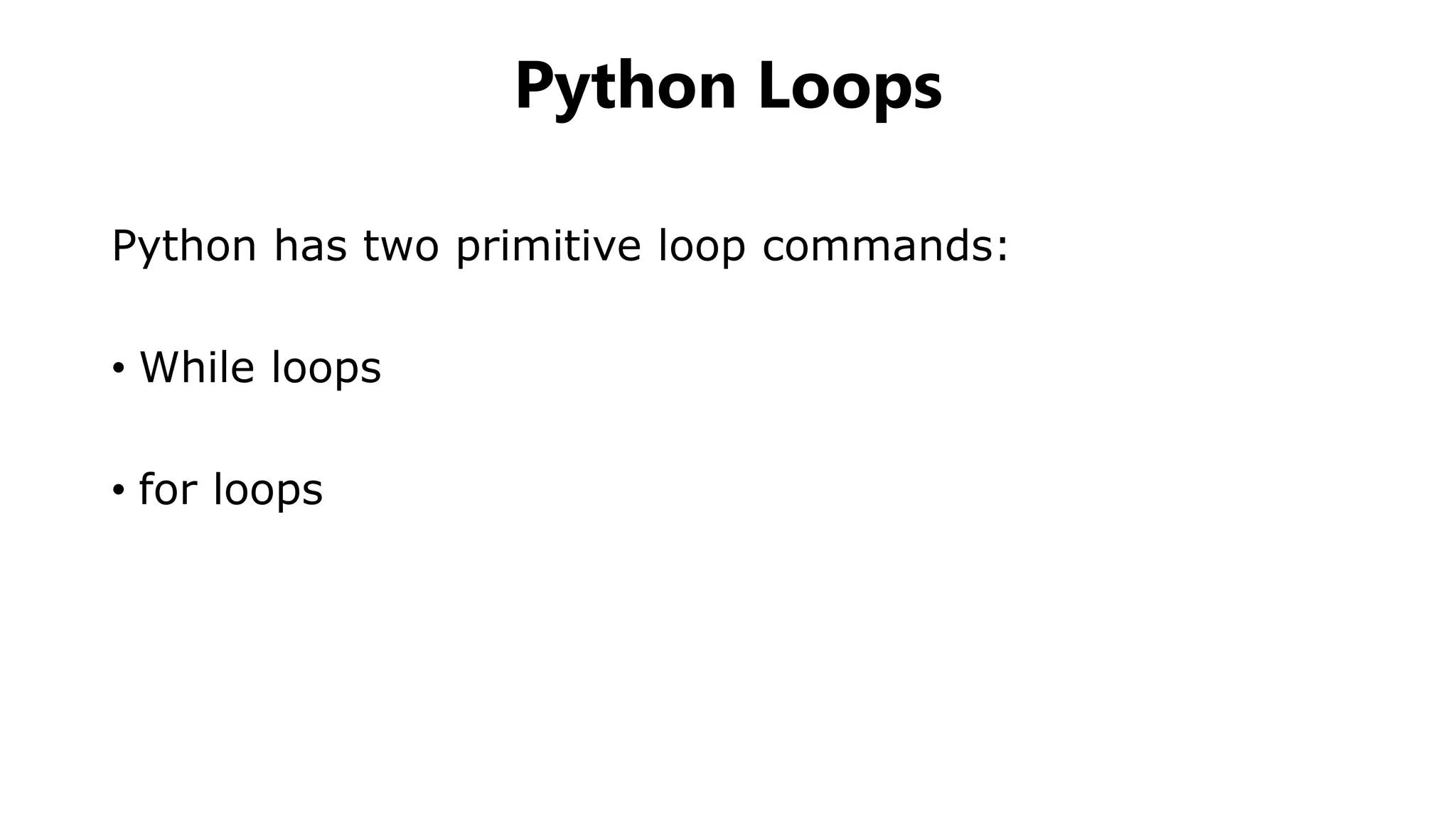 Pythonloopspptxpython Loopspython Loopspython Loopspython Loopspython Loopspython Loopspython
