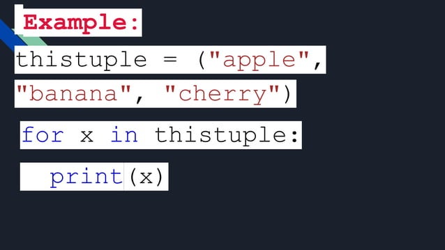 Python Loops, loop methods and types .pptx | Programming Languages ...