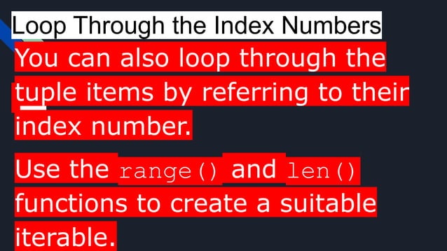Python Loops Loop Methods And Types Pptx Programming Languages Computing