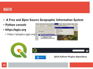 Python loves GIS - PyCon Ghana 2018 | ODP