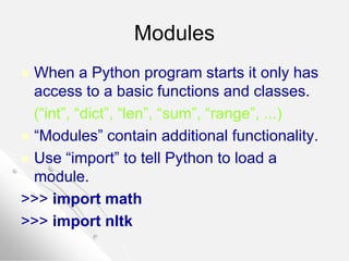 Python material | PPTX