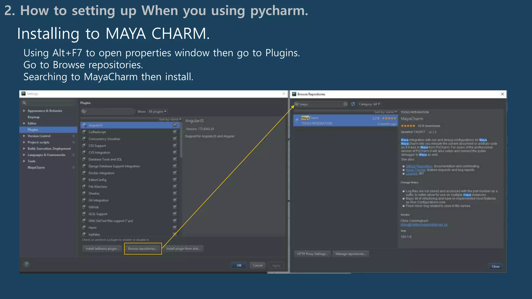Python maya 2018 setup note | PPT