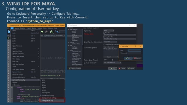 Python maya 2018 setup note | PPT