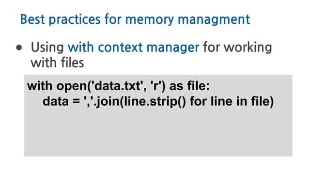 Python memory managment. Deeping in Garbage collector | PPT