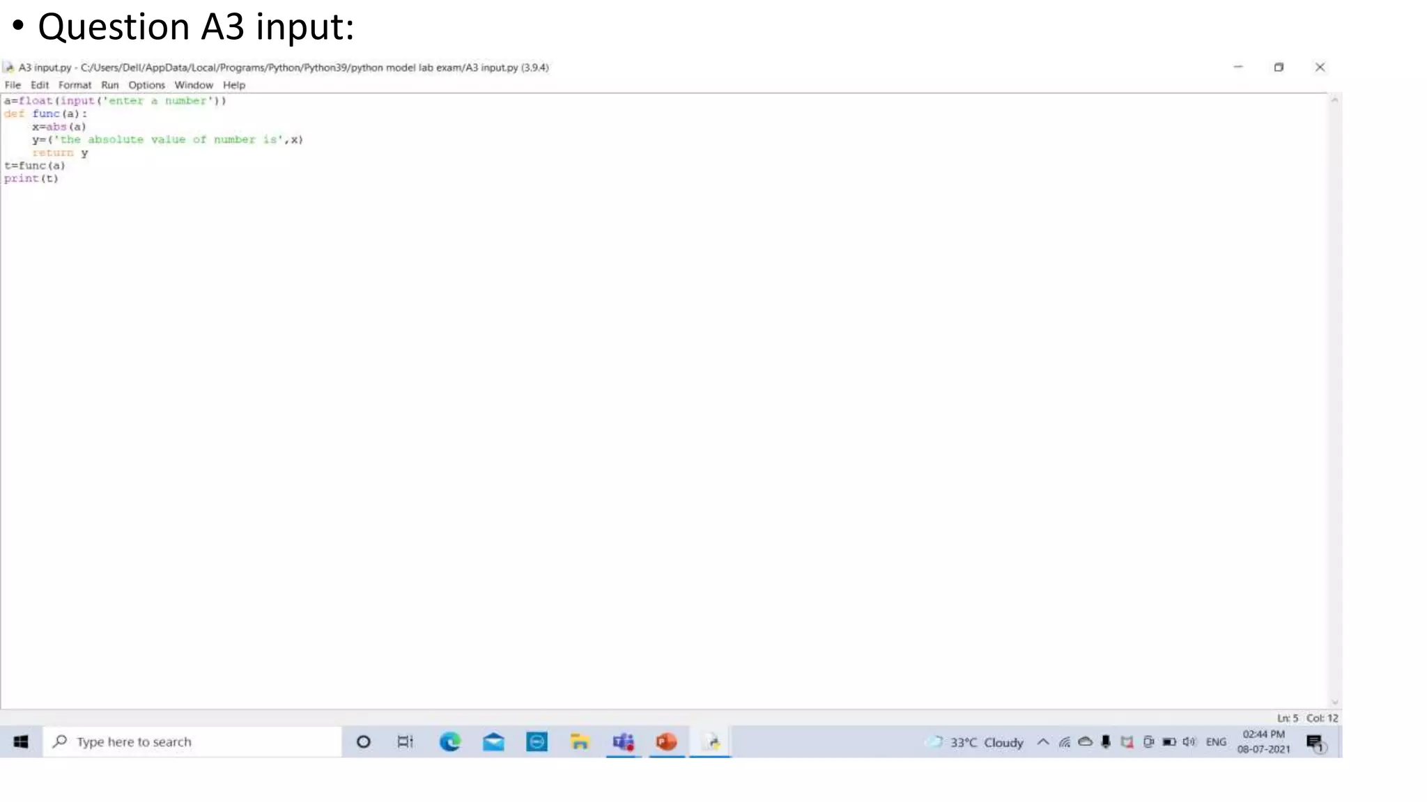 Python Model Sspresentation1pptx