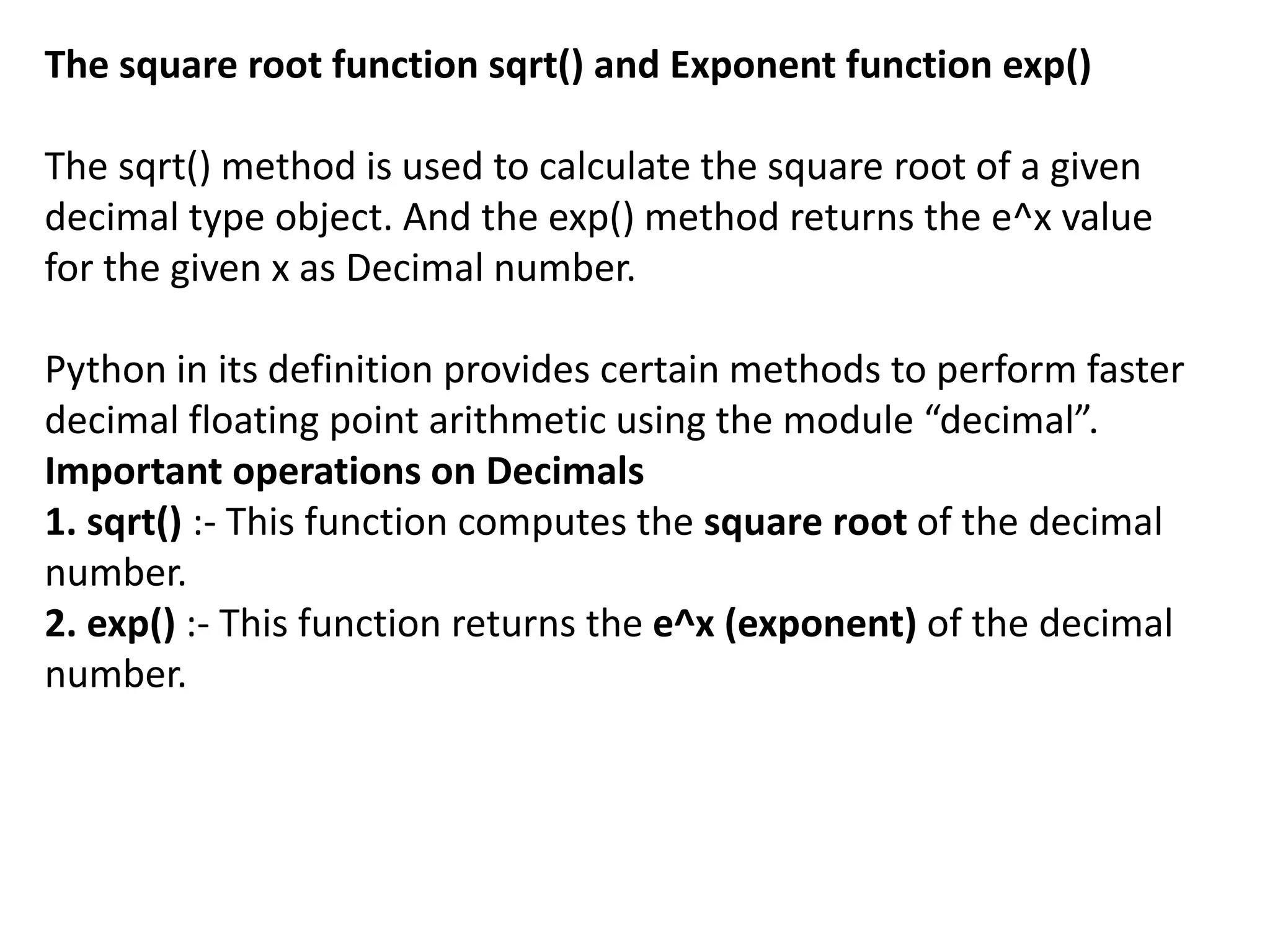 ch 2. Python module | PDF