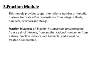 ch 2. Python module | PPT
