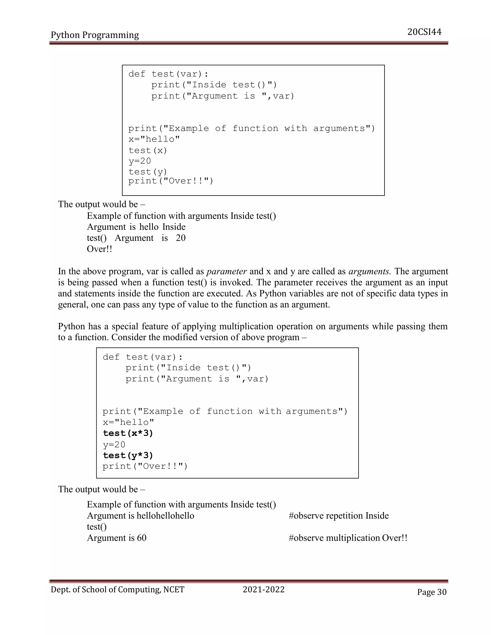 Python_Module_1.pdf | Data Storage and Warehousing | Computing