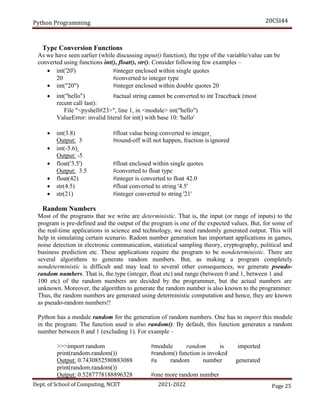 Python_Module_1.pdf | Data Storage and Warehousing | Computing