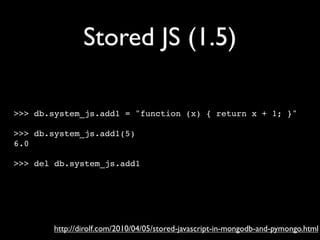 Inside PyMongo - MongoNYC | KEY | Web Development | Internet