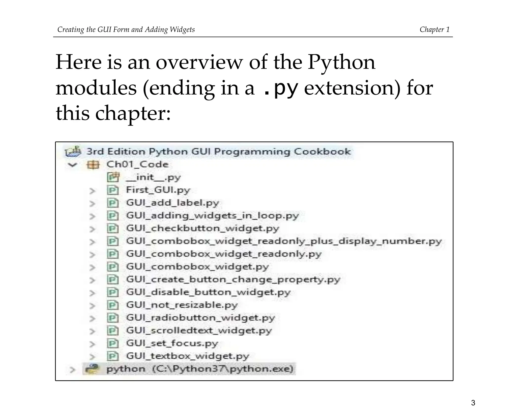 Pythonnangcao 1 Gui Creating The Gui Form And Adding Widgets Pptx