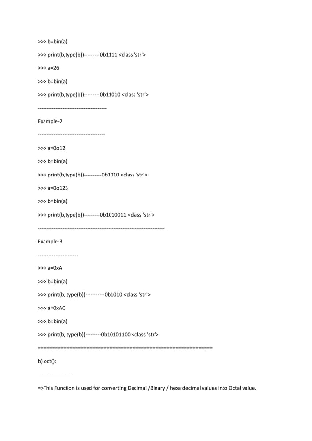 Python Notes Compilation 4docx