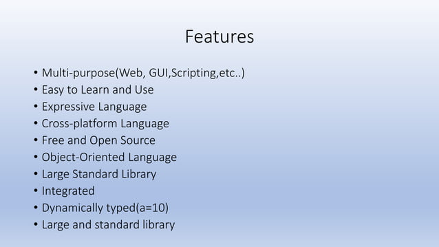 Python presentation by Monu Sharma | PPTX | Programming Languages ...