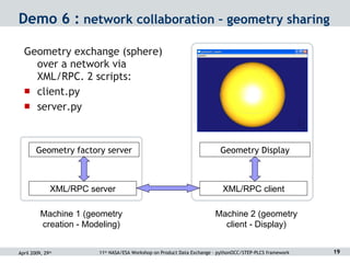 pythonOCC PDE2009 presentation | PPT