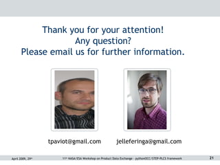 pythonOCC PDE2009 presentation | PPT