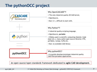 pythonOCC PDE2009 presentation | PPT