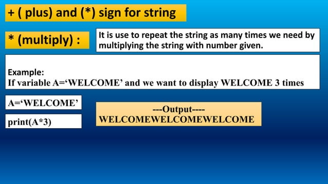 OPERATOR IN PYTHON-PART1 | PPTX