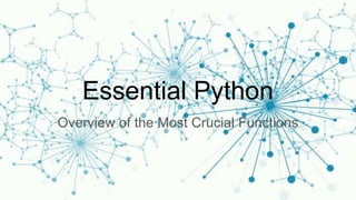 Python overview | PPT