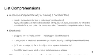 Python overview | PPT