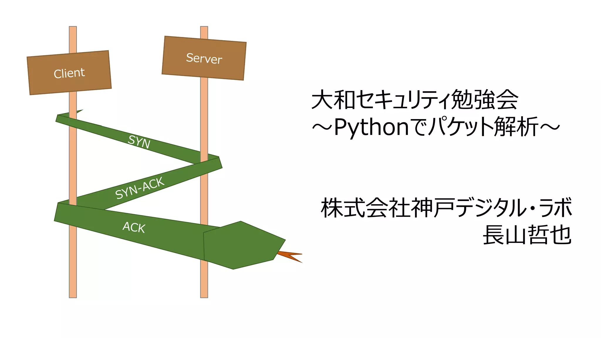 Pythonでパケット解析 Ppt 