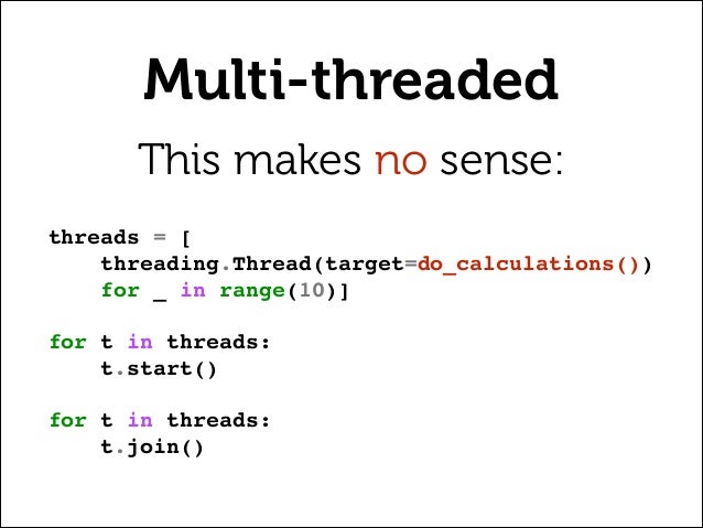 Python Performance Single Threaded Multi Threaded And Gevent