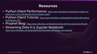 Time Series Databases and Pandas DataFrames | PPTX