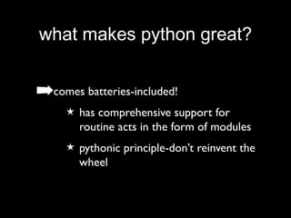 Python Introduction | PPT