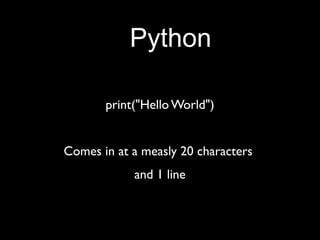 Python Introduction | PPT