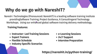 Best Python Online Training in Hyderabad | PPT