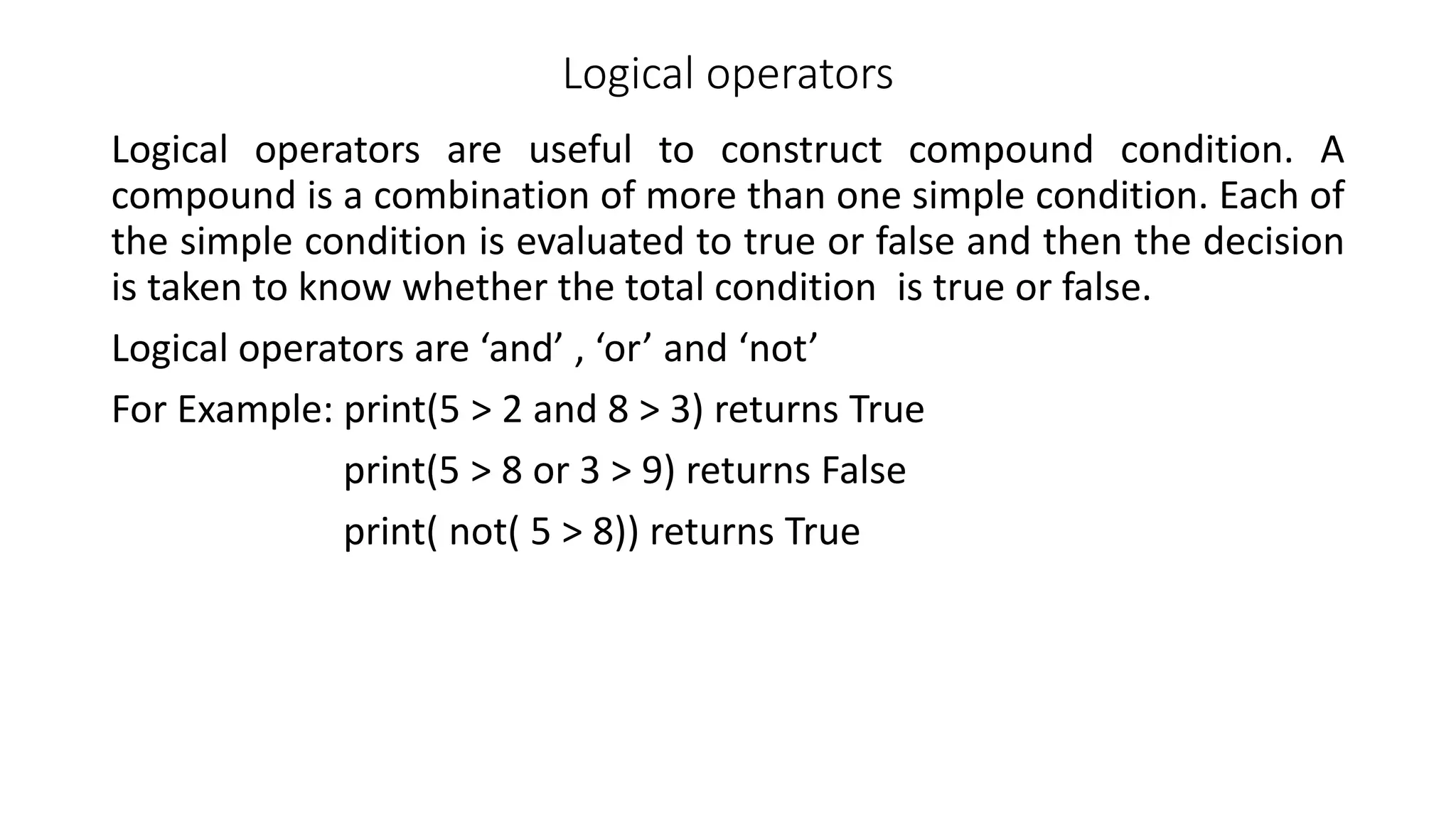 python notes for MASTER OF COMPUTER APPLIICATION_ppt.pptx | Programming ...