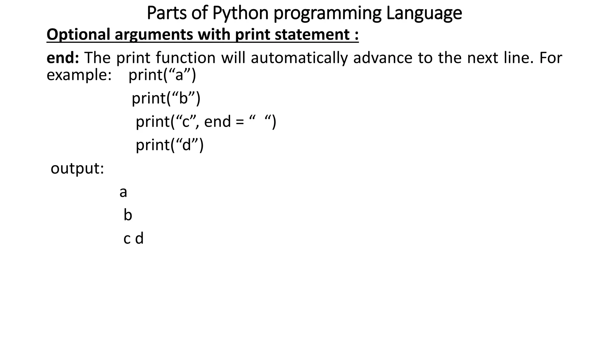 python notes for MASTER OF COMPUTER APPLIICATION_ppt.pptx | Programming ...