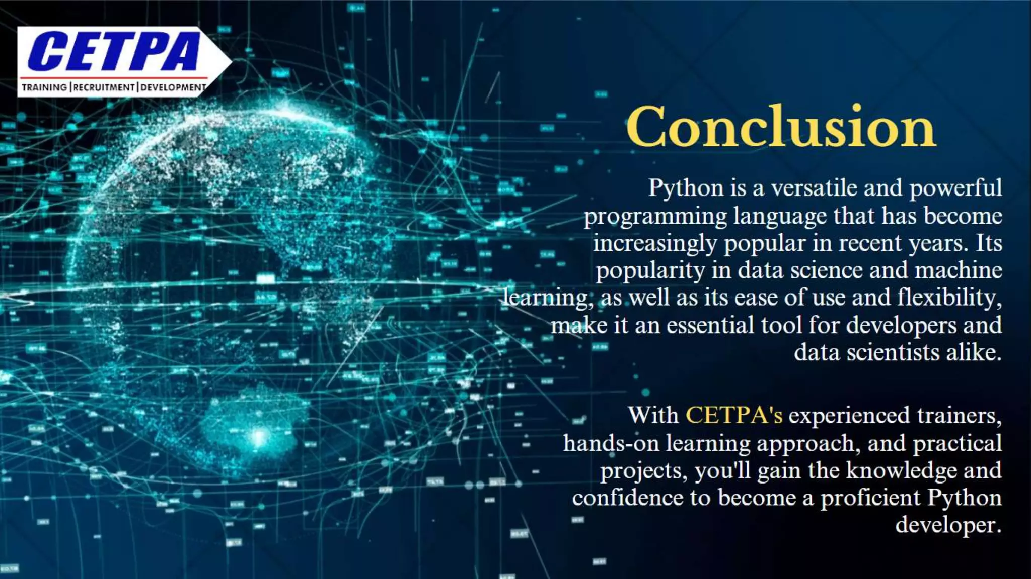 PYTHON: The Language of the Future | PPT